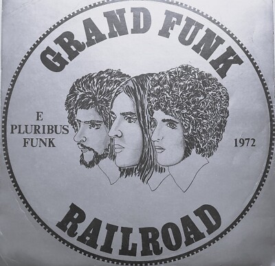 Grand Funk Railroad E Pluribus Funk Music Album Cover Poster Print 12 x ...