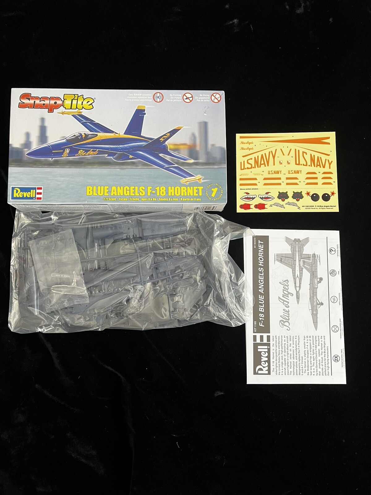 Revell SnapTite Blue Angels F-18 Hornet Scale 1 72 for sale online | eBay