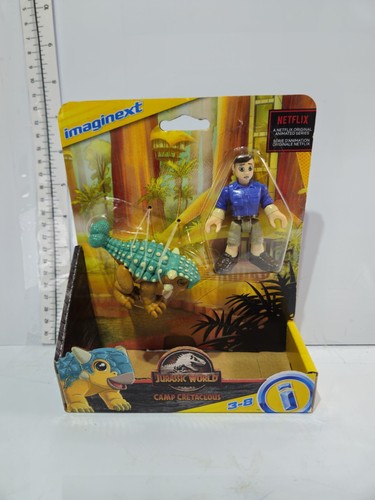 Fisher Price Imaginext Jurassic World Camp Cretaceous Ankylosaurus ...