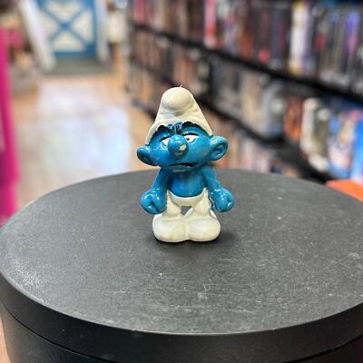 Grumpy Smurf PVC Mini 7792 (Vintage Smurfs, Schliech Peyo) | eBay