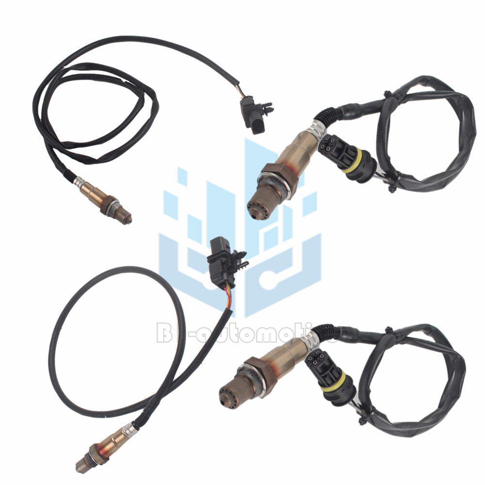 4PCS O2 Lambda Oxygen Sensors Upstream and Downstream For BMW X5 10-07 ...