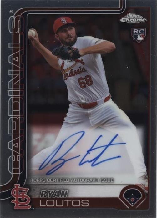 2025 Topps Chrome - Rookie Autographs Ryan Loutos #RA-RLO (AU, RC) for ...