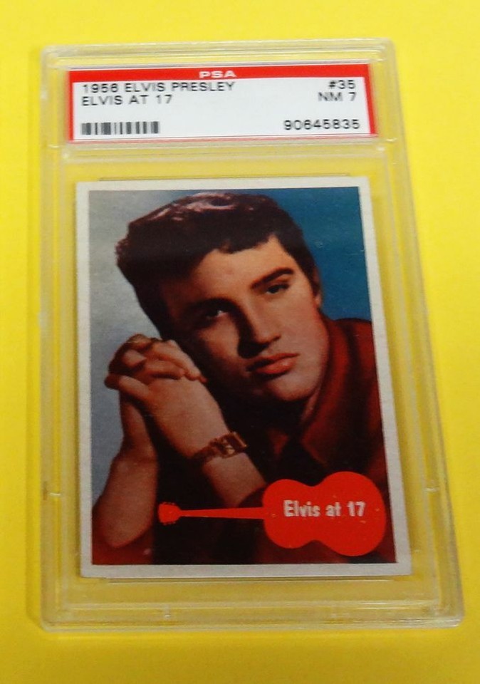 1956 Elvis Presley Bubbles Card Set Break Complete Your Topps PSA Set ...