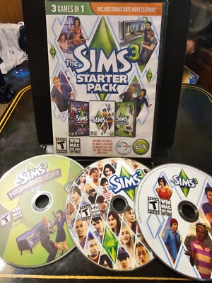 (MISSING LATE NIGHT EXPANSION DISC) The Sims 3 Starter Pack (PC) | eBay