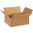 13x10x5" Flat Corrugated Cardboard Boxes Shipping Packing Moving 25 ...