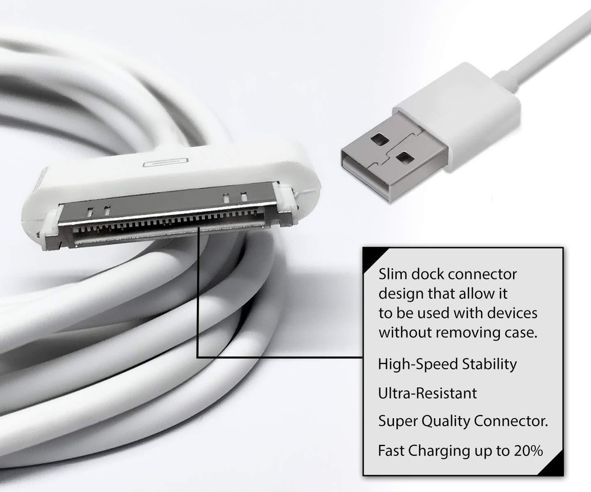 Iphone 4 Charging Connector Diagram 30 Pin Ladekabel Kompatibel Für