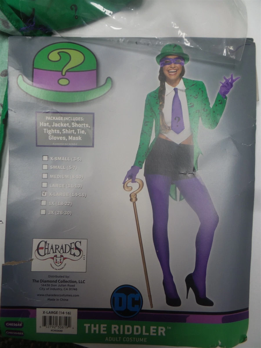The Riddler Costume Women
