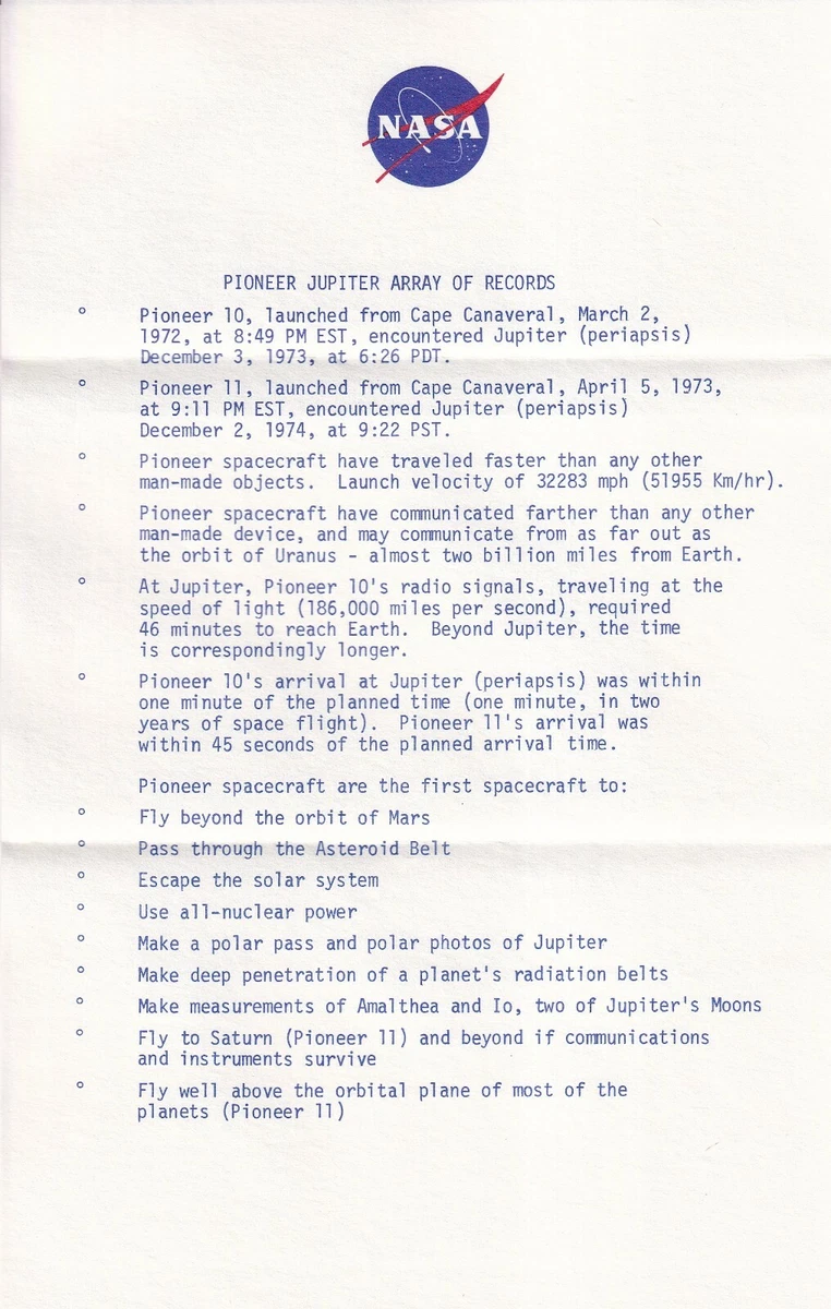 Nasa Official Letterhead