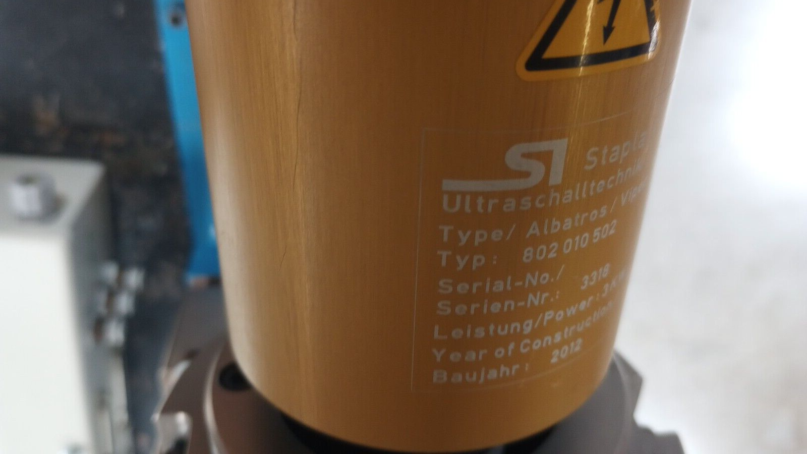 PARTIAL STAPLA CONDOR ST 30 ULTRASONIC WELDING UNIT ( 2 HEADS) | eBay