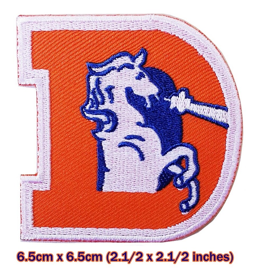 DENVER-BRONCO Football Patches Iron,Sew on(Select options) Thai by USPS ...