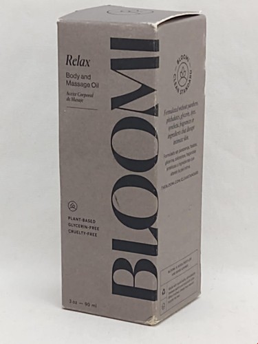 Bloomi Relax Body & Massage Oil - 3oz 860003192689 | eBay