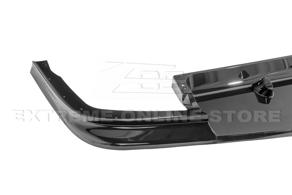For 97-04 Corvette C5 Performance GLOSSY BLACK Front Bumper Vented Lip ...