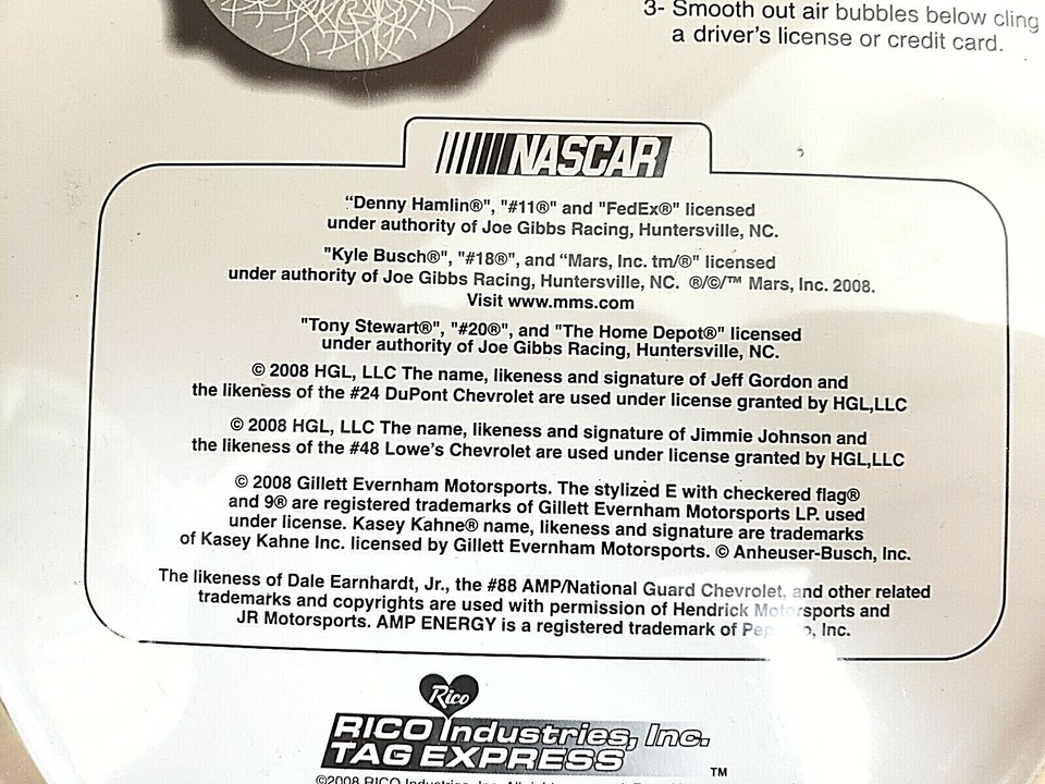 Dale JR #88 RACE NUTZ 6" decal race nutz window decal 3" lug nut new in ...