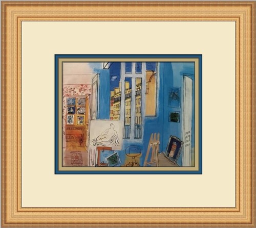 Raoul Duffy The Artist's Studio Custom Framed Print | eBay