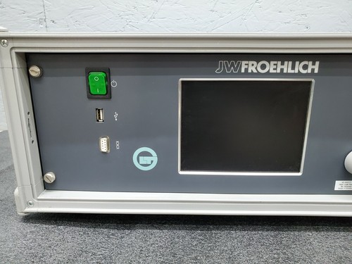 JW FROEHLICH MFL 200 MFL200 Leak Test Panel 8/50 777 7 bar | eBay