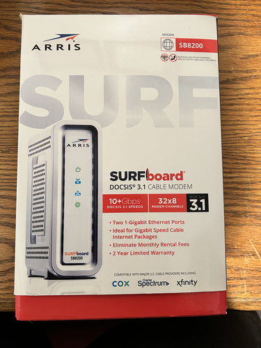 Cable Modem - Arris SURFBoard 8200 | eBay