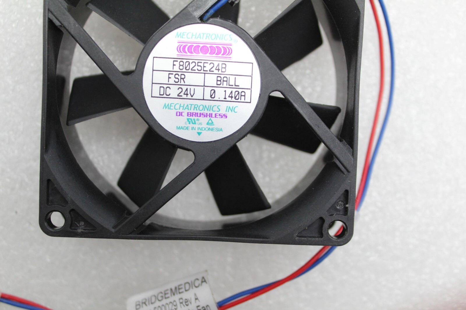 F8025E24B Mechatronics Equipment Cooling Fan Dc24v 0.140a 80*80*25mm | eBay
