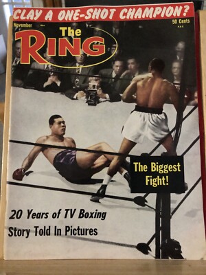 The Ring Magazine Boxing November 1964 20 Year of TV Boxing Biggest ...