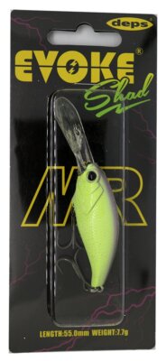 Deps Crankbait Evoke Shad MR 55mm 7.7g #01 Table Rock Shad Ship from ...