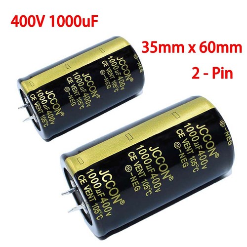 1000uF 400V Large Electrolytic Can Capacitors - Snap In 105C 400V ...