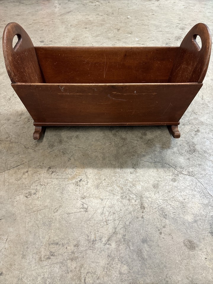 Vintage Cushman Colonial Creations Rocking Cradle Bennington VT NICE ...