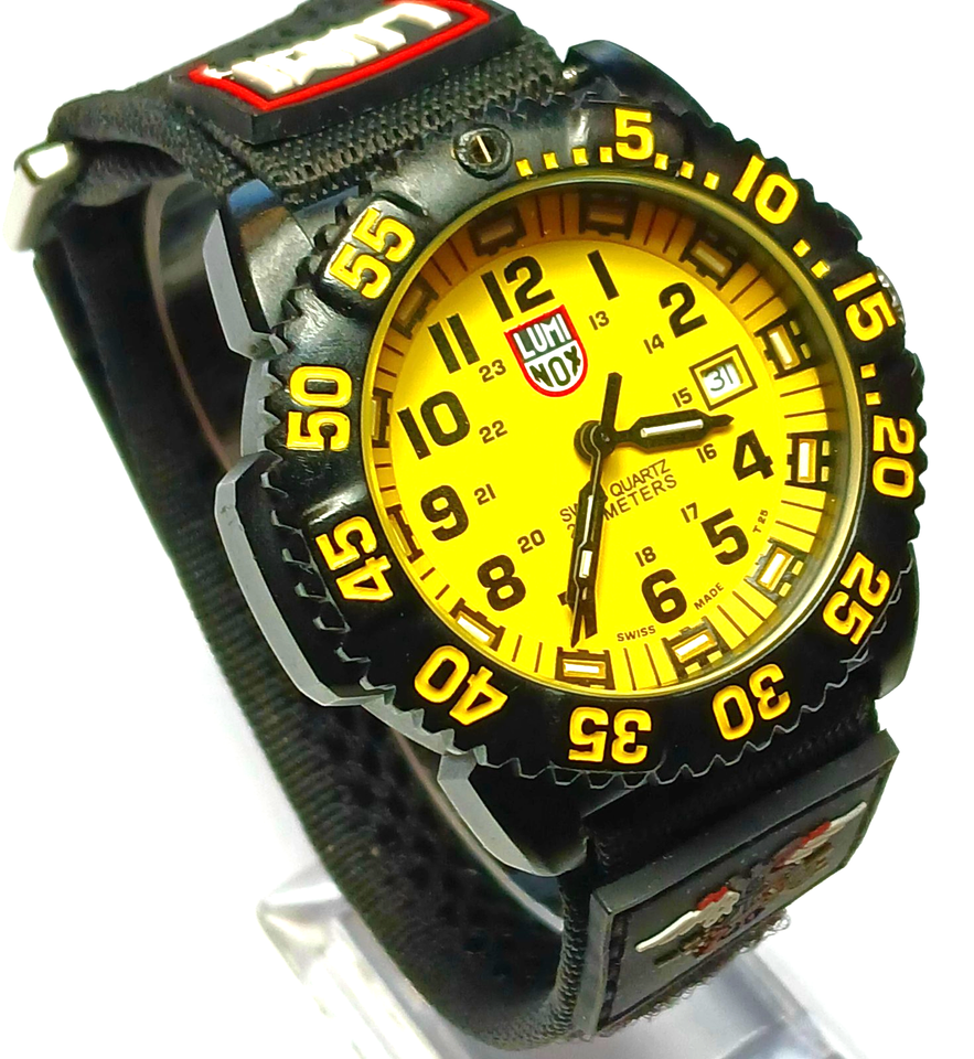 Luminox Series 3050/3950 Men's Quartz Watch Yellow & Black Swiss Made ...