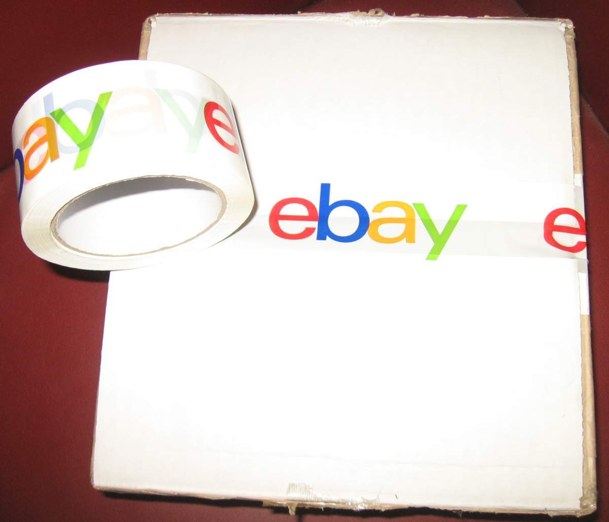 eBay Branded Packaging Tape BOPP Official Logo Package Sealing Box ...