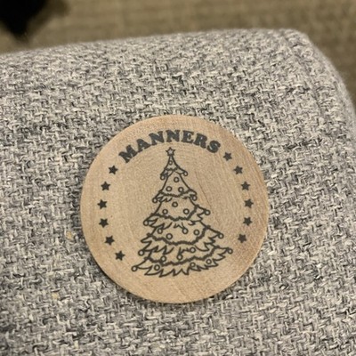 Manners Christmas Tree Farm Wood 2018 Mardi Gras Doubloon Nola Rare New ...