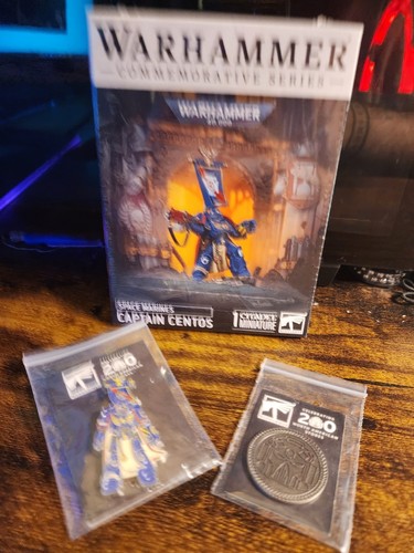 Space Marine Captain Centos Warhammer 40k Limited Edition collectors ...