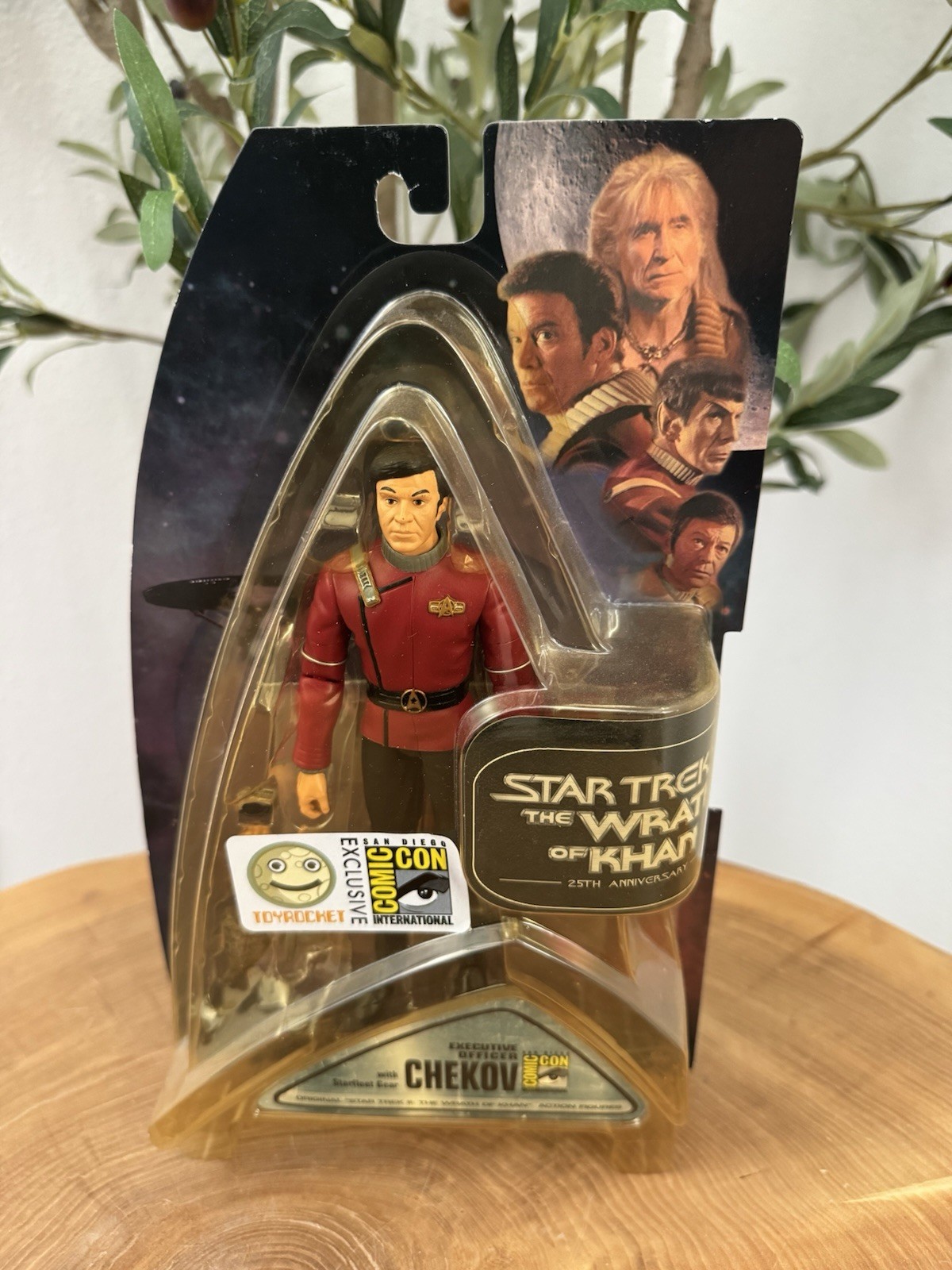 Star Trek The Wrath Of Khan Art Asylum 7” Chekov | eBay