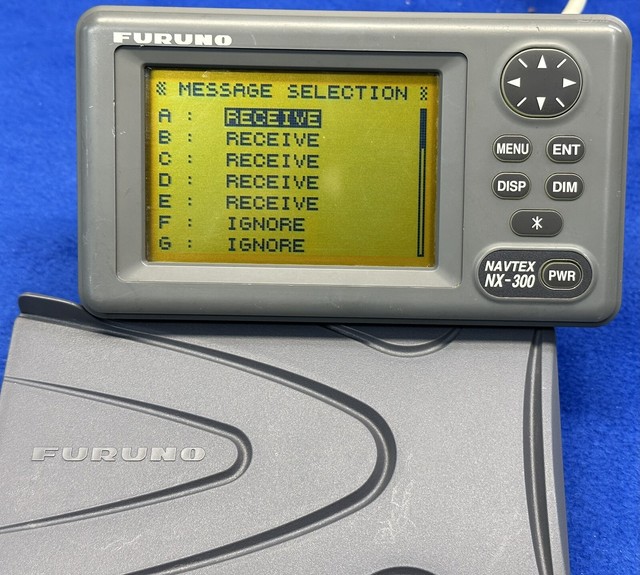 FURUNO Nx-300 Navtex Receiver Display Head Unit NX300 for sale online | eBay