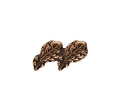 Oak Leaf Cluster Double Bronze 5/16” Ribbon Device (each) | eBay