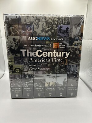 The Century America's Time Peter Jennings ABC News Present 6 VHS Set ...