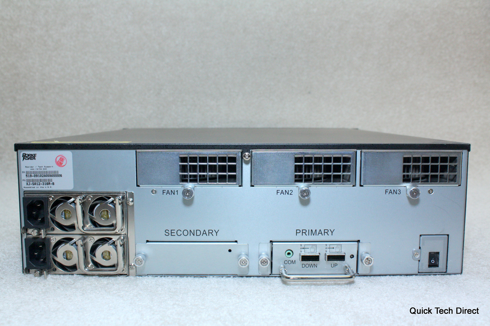 Xtore XJ1100 serie XJ-SA12-316R Hard Drive Array case 16 3.5-inch SAS ...