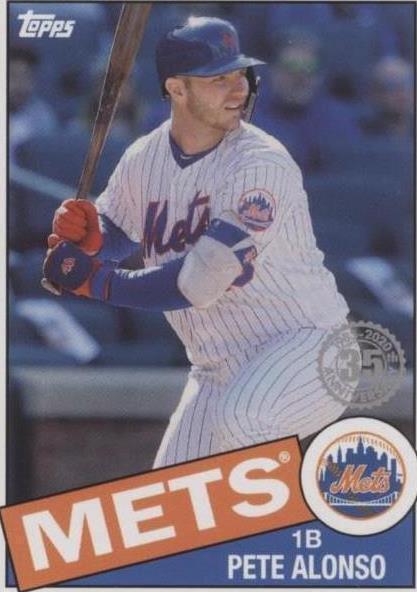 2020 Topps Mini - 1985 Topps 35th Anniversary Pete Alonso #85-68 for ...