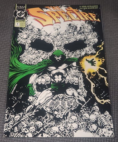 THE SPECTRE #1 (1992) GITD Glow in the Dark Cover Ostrander Mandrake DC ...