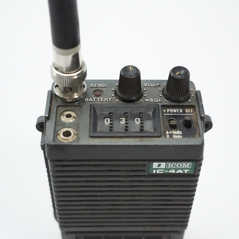 ICOM IC-4AT Handheld HT Radio HAM CB - No Battery | eBay