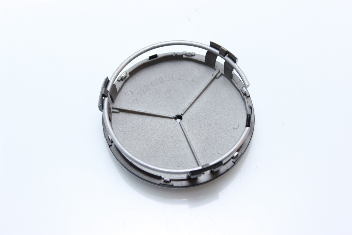 Set of 4 Genuine Mercedes-Benz Alloy Wheel Centre Cap Black B66470200 ...