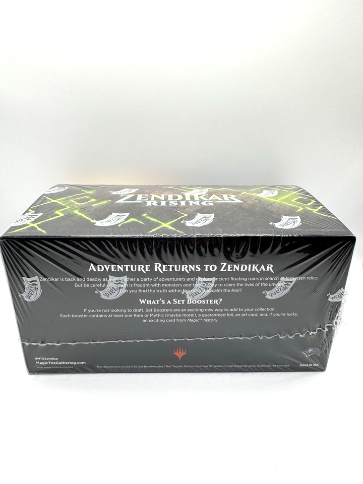 Magic Zendikar Rising Set Booster Box - New Sealed 630509951529| eBay