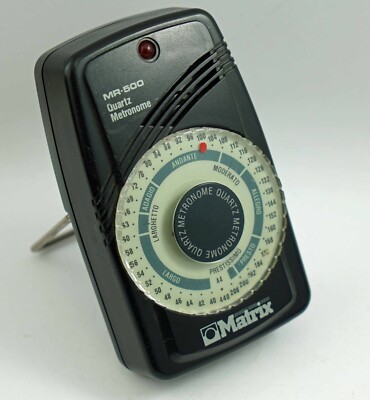 Matrix MR-500 Quartz Metronome | eBay
