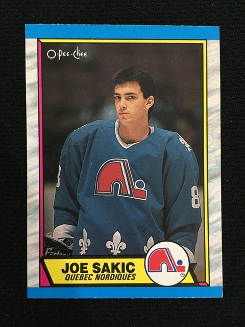 JOE SAKIC ROOKIE OPC 1989 QUEBEC NORDIQUES RC HOCKEY CARD | eBay