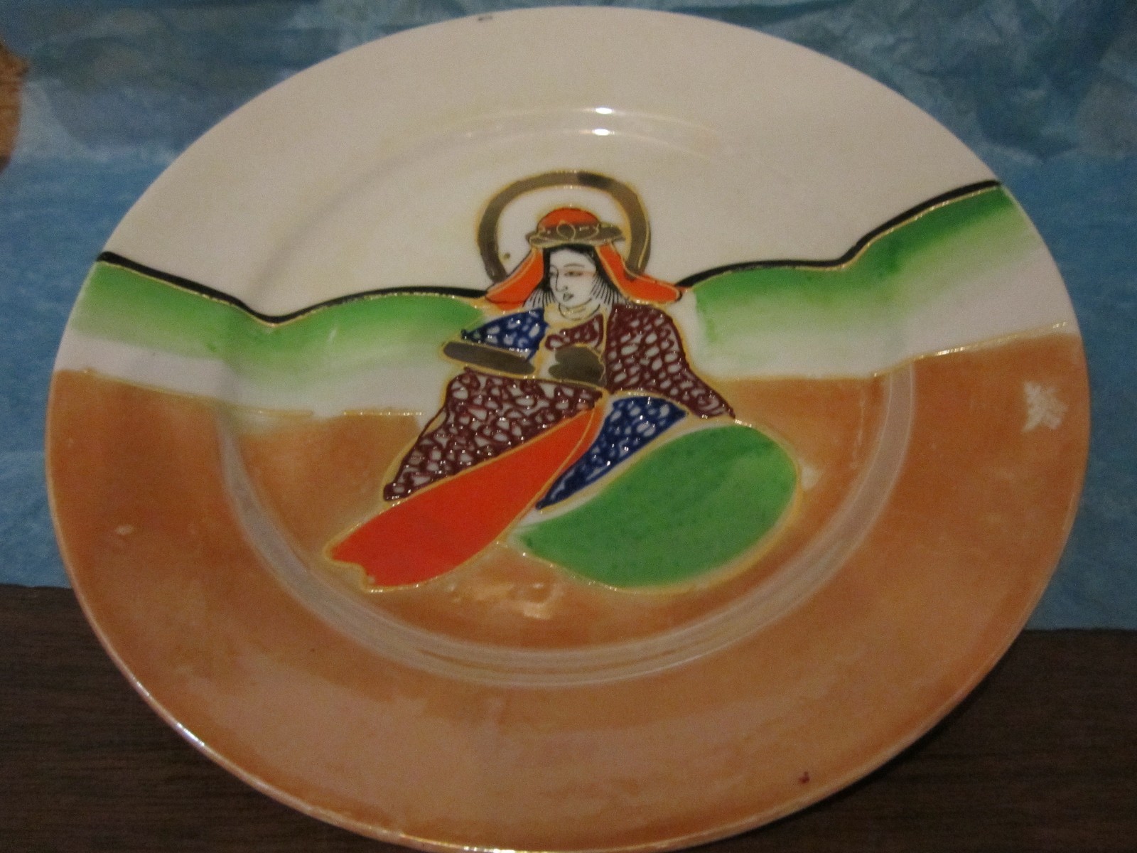 Replacement Mepoco Ware Oriental Salad Plate Made In Japan Collector | eBay