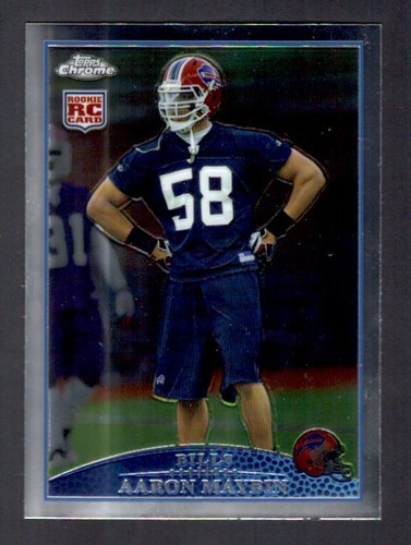 2009 Topps Chrome Aaron Maybin Rookie Buffalo Bills #TC113 | eBay