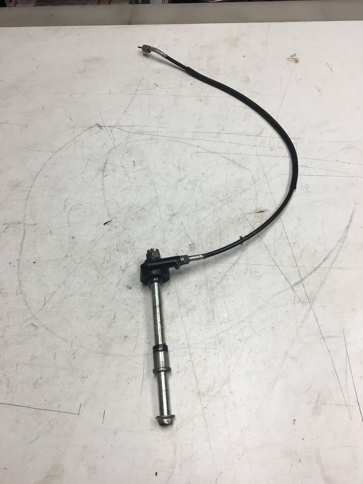 97 Kawasaki Ninja 250 Front Axle With Speedometer Cable | eBay