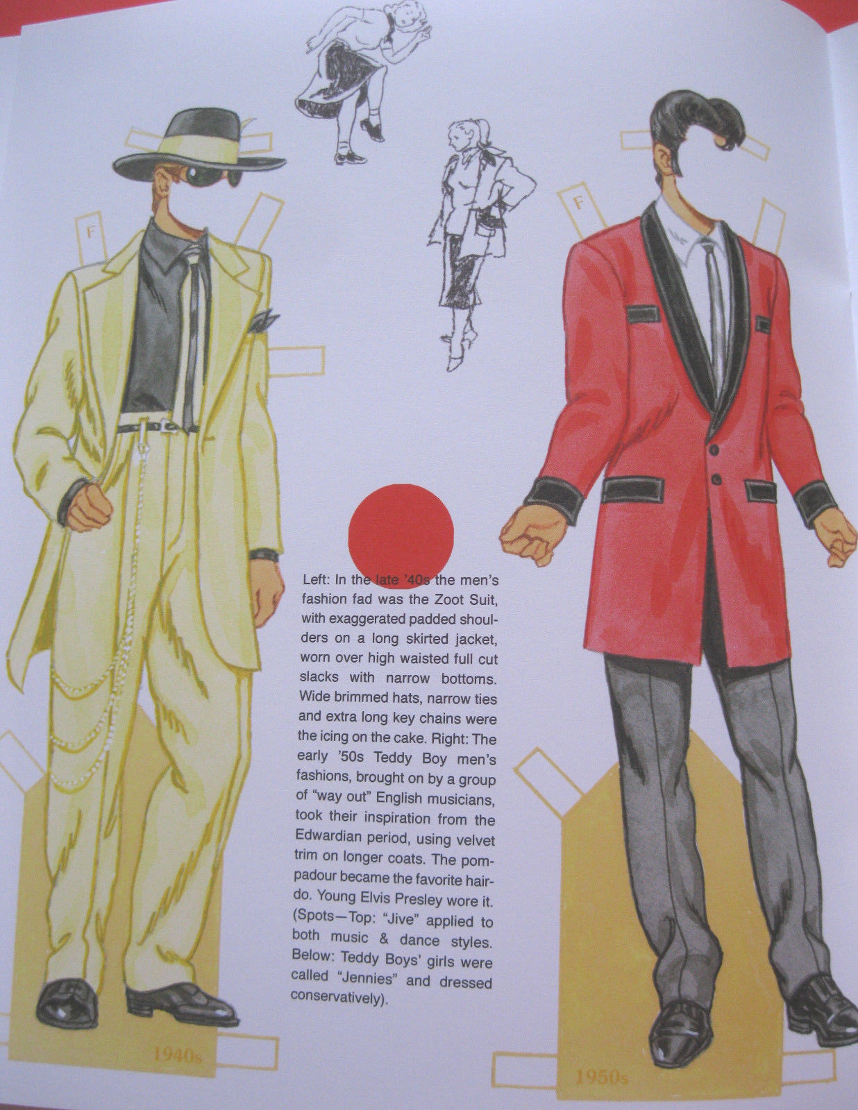 Tom Tierney's FASHION FADS--Fun Paper Doll Book from Paper Studio Press ...