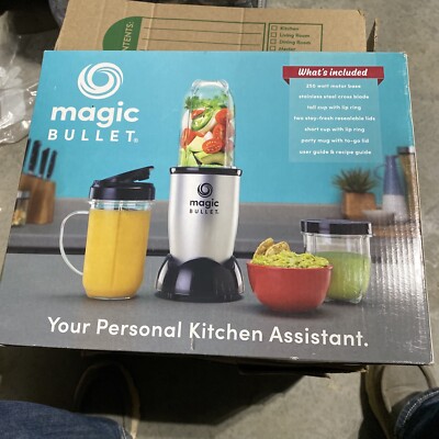 Magic Bullet MBR-1101 18oz Blender - Silver 856915005155| eBay