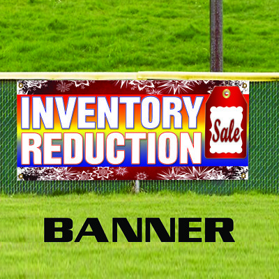 Inventory Reduction Sale Vinyl Banner Shop Store Business Advertising ...