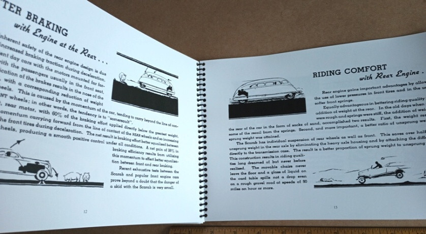 1936 Stout Motor Car Catalog • Scarab Concept Van • Rare Auto Design ...