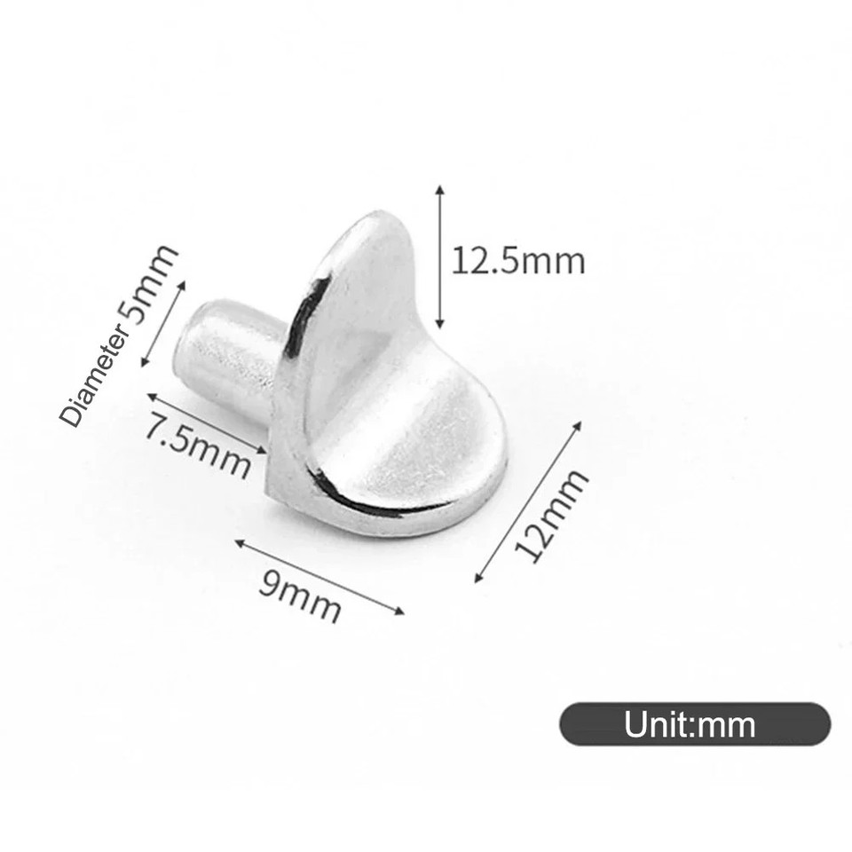 Shelf Support Studs 20pcs 5mm L Shaped Fix Wooden/glass Boards in ...