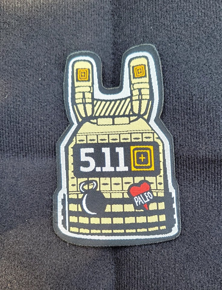 5.11 Crossfit Patch (Tan or Green plate carrier) w/ hook (Ships from ...